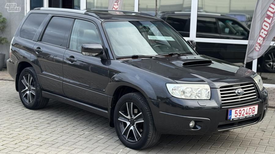 Melns Subaru Forester 2007 Radviliškis, ar dzinēja tilpumu 2.50 L un nobraukumu 249 tūkst. km par 5650 €, foto 7 vietnē AUTOMOTO.COM.LV