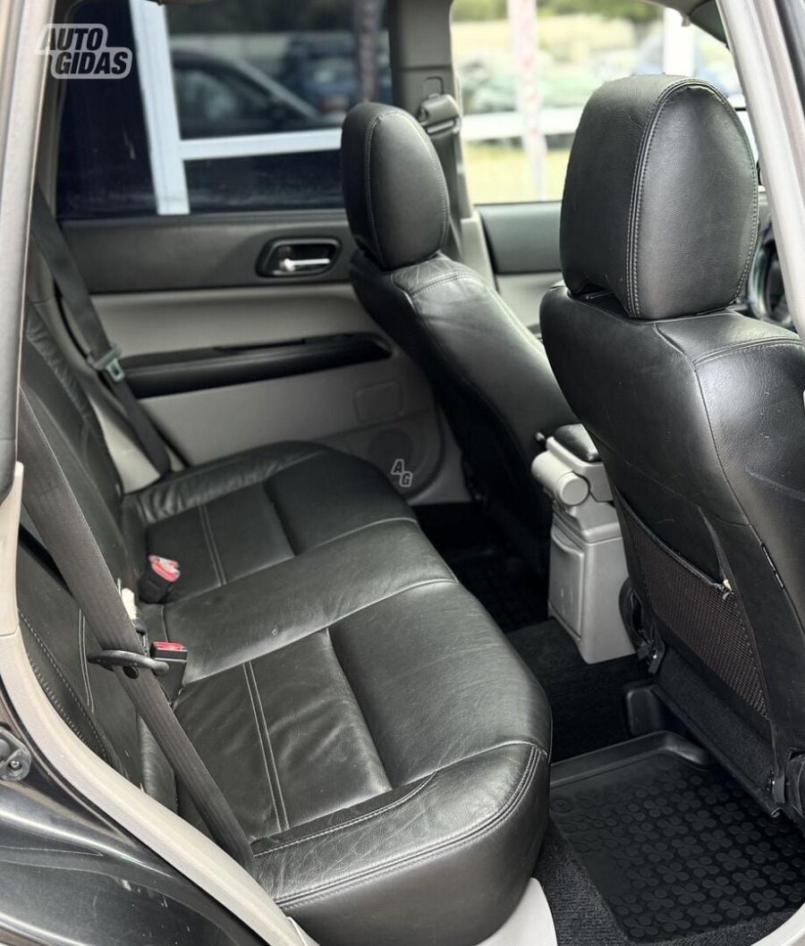 Melns Subaru Forester 2007 Radviliškis, ar dzinēja tilpumu 2.50 L un nobraukumu 249 tūkst. km par 5650 €, foto 30 vietnē AUTOMOTO.COM.LV