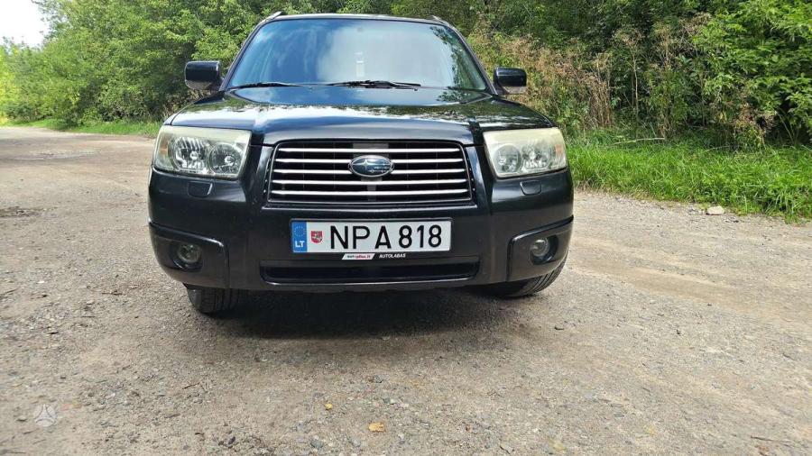 Melns Subaru Forester 2007 Viļņa, ar dzinēja tilpumu 1.99 L un nobraukumu 165 tūkst. km par 3350 €, foto 9 vietnē AUTOMOTO.COM.LV