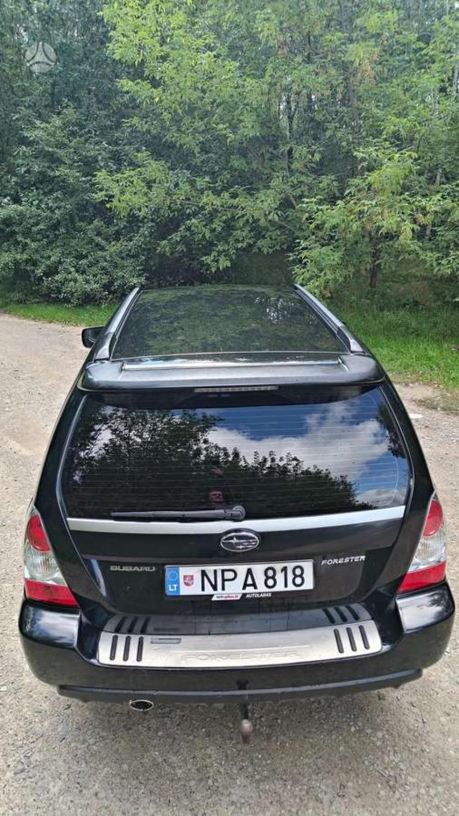 Melns Subaru Forester 2007 Viļņa, ar dzinēja tilpumu 1.99 L un nobraukumu 165 tūkst. km par 3350 €, foto 12 vietnē AUTOMOTO.COM.LV