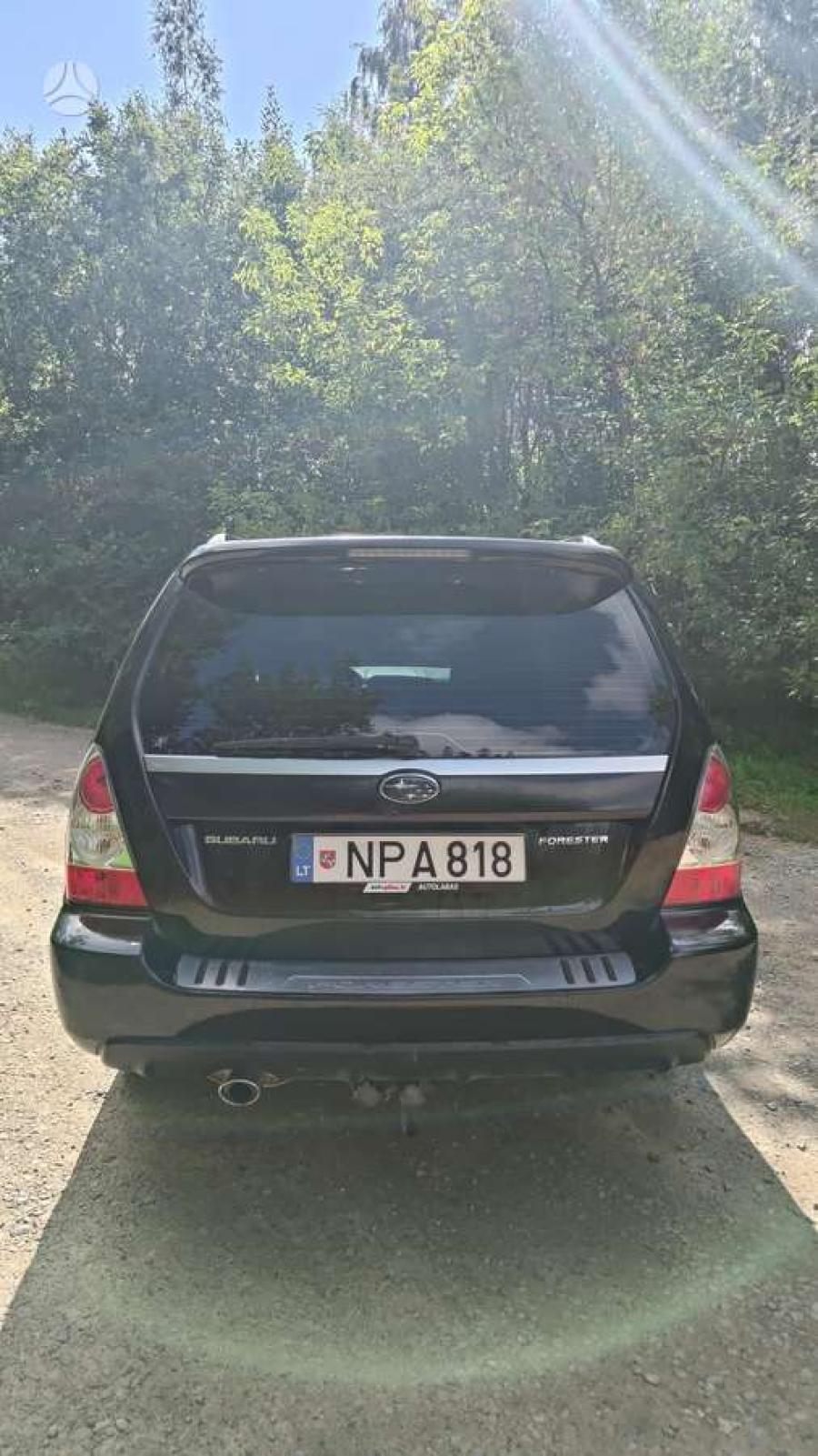 Melns Subaru Forester 2007 Viļņa, ar dzinēja tilpumu 1.99 L un nobraukumu 165 tūkst. km par 3350 €, foto 22 vietnē AUTOMOTO.COM.LV