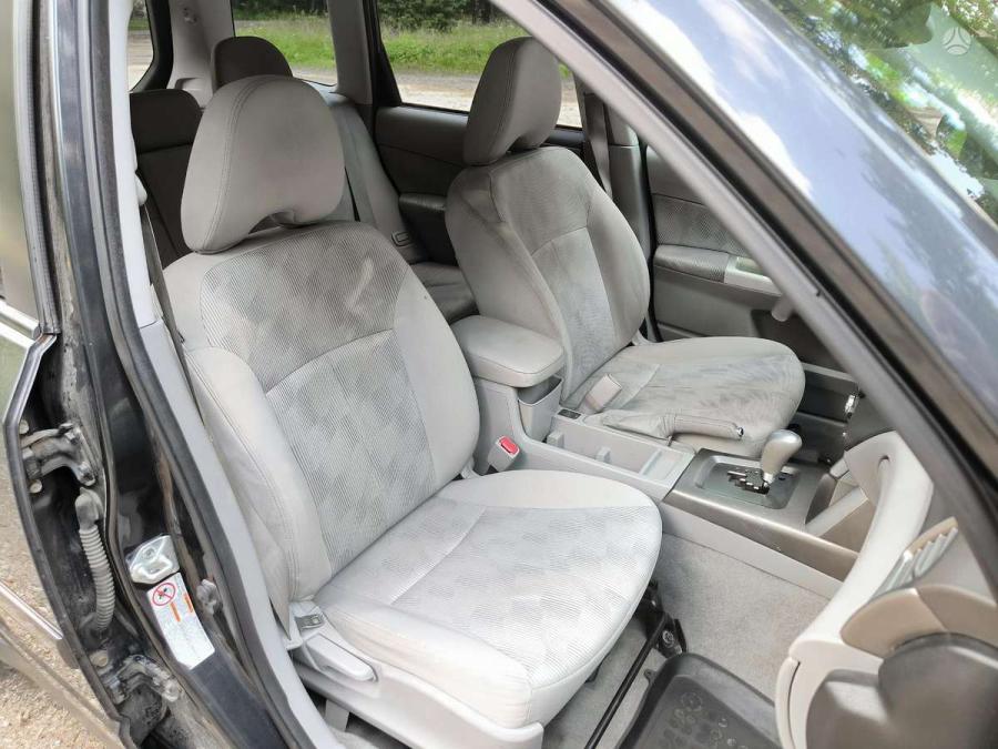 Melns Subaru Forester 2008 Viļņa, ar dzinēja tilpumu 2.50 L un nobraukumu 358 tūkst. km par 4500 €, foto 9 vietnē AUTOMOTO.COM.LV