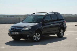Black Subaru Forester 2008 in Vilnius, with an engine capacity of 1.99 L and mileage of 174 thousand km for 3800 €, photo 5 on AUTOMOTO.COM.LV