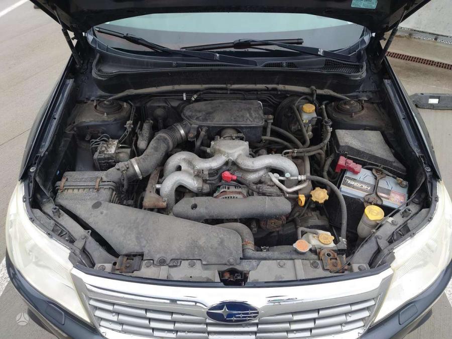 Black Subaru Forester 2008 in Vilnius, with an engine capacity of 1.99 L and mileage of 174 thousand km for 3800 €, photo 15 on AUTOMOTO.COM.LV
