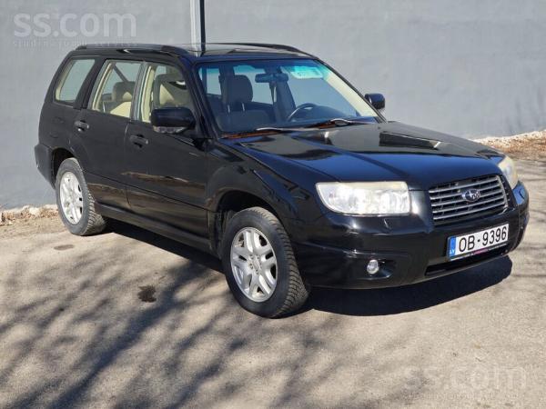 Melns Subaru Forester 2009 Ogre, ar dzinēja tilpumu 2.00 L un nobraukumu 287 tūkst. km par 2790 €, foto 1 vietnē AUTOMOTO.COM.LV