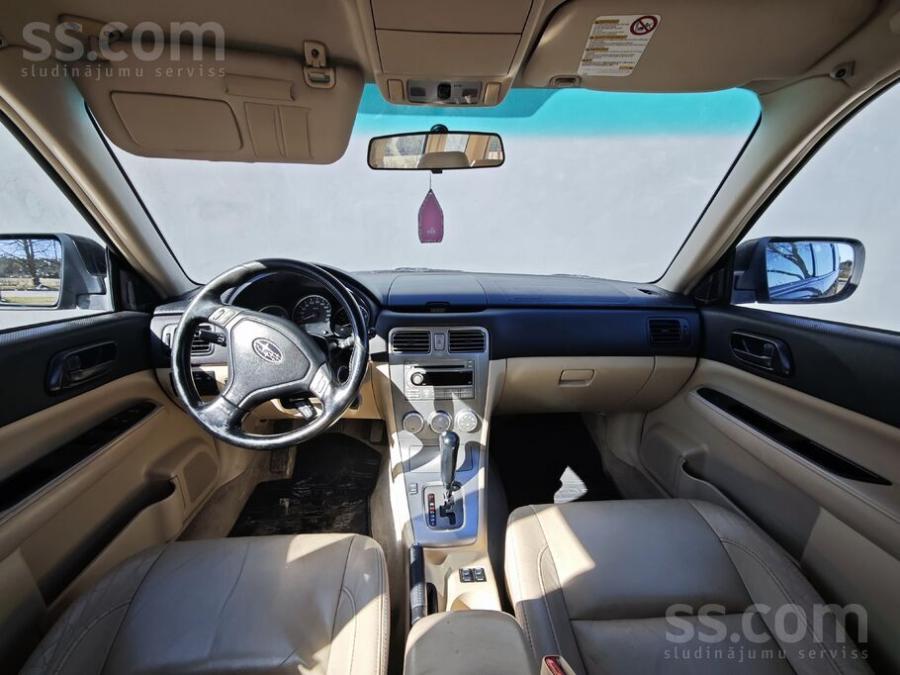 Black Subaru Forester 2009 in Ogre, with an engine capacity of 2.00 L and mileage of 287 thousand km for 2790 €, photo 13 on AUTOMOTO.COM.LV