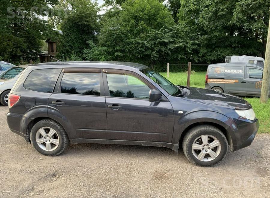Black Subaru Forester 2009 in Riga, with an engine capacity of 2.00 L and mileage of 0 thousand km for 4800 €, photo 1 on AUTOMOTO.COM.LV