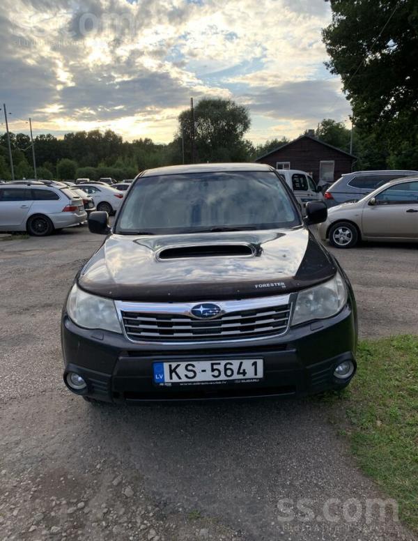 Black Subaru Forester 2009 in Riga, with an engine capacity of 2.00 L and mileage of 0 thousand km for 4800 €, photo 2 on AUTOMOTO.COM.LV