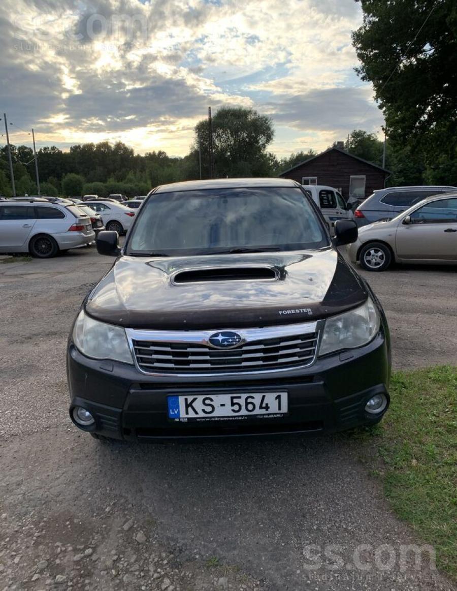 Black Subaru Forester 2009 in Riga, with an engine capacity of 2.00 L and mileage of 0 thousand km for 4800 €, photo 3 on AUTOMOTO.COM.LV