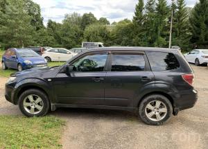 Black Subaru Forester 2009 in Riga, with an engine capacity of 2.00 L and mileage of 0 thousand km for 4800 €, photo 4 on AUTOMOTO.COM.LV