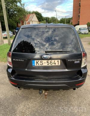 Black Subaru Forester 2009 in Riga, with an engine capacity of 2.00 L and mileage of 0 thousand km for 4800 €, photo 5 on AUTOMOTO.COM.LV