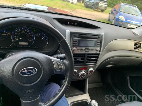 Black Subaru Forester 2009 in Riga, with an engine capacity of 2.00 L and mileage of 0 thousand km for 4800 €, photo 7 on AUTOMOTO.COM.LV