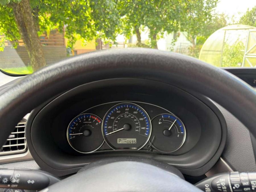 Black Subaru Forester 2010 in Kaunas, with an engine capacity of 2.46 L and mileage of 232 thousand km for 4300 €, photo 11 on AUTOMOTO.COM.LV