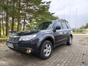 Black Subaru Forester 2010 in Vilnius, with an engine capacity of 2.00 L and mileage of 229 thousand km for 6700 €, photo  on AUTOMOTO.COM.LV