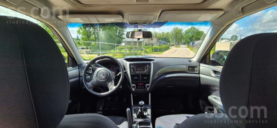 Black Subaru Forester 2011 in Riga, with an engine capacity of 2.00 L and mileage of 0 thousand km for 3750 €, photo 7 on AUTOMOTO.COM.LV