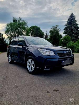 Melns Subaru Forester 2014 Kauņa, ar dzinēja tilpumu 2.50 L un nobraukumu 199 tūkst. km par 8700 €, foto  vietnē AUTOMOTO.COM.LV