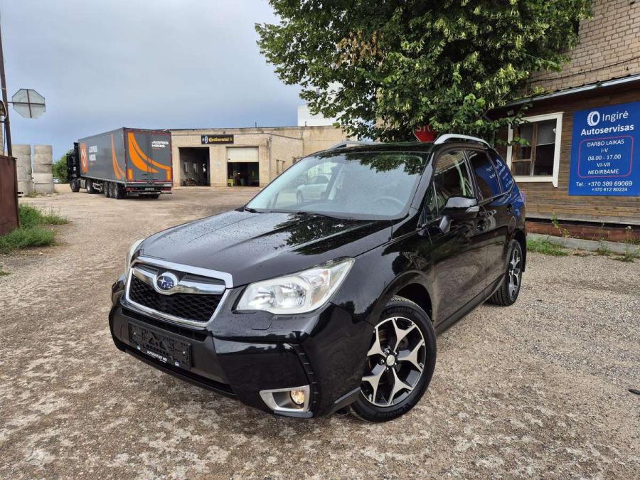 Melns Subaru Forester 2014 Utena, ar dzinēja tilpumu 2.00 L un nobraukumu 370 tūkst. km par 6490 €, foto 1 vietnē AUTOMOTO.COM.LV