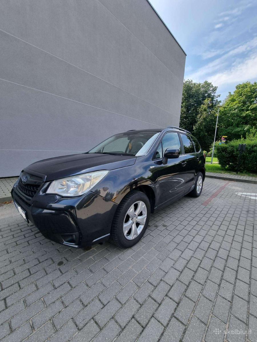 Melns Subaru Forester 2014 Kauņa, ar dzinēja tilpumu 2.50 L un nobraukumu 206 tūkst. km par 8700 €, foto 1 vietnē AUTOMOTO.COM.LV