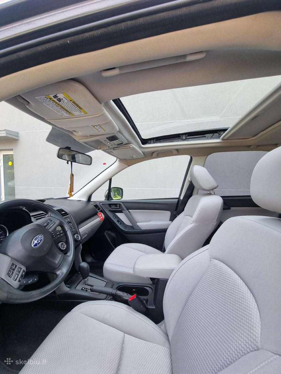 Melns Subaru Forester 2014 Kauņa, ar dzinēja tilpumu 2.50 L un nobraukumu 206 tūkst. km par 8700 €, foto 3 vietnē AUTOMOTO.COM.LV