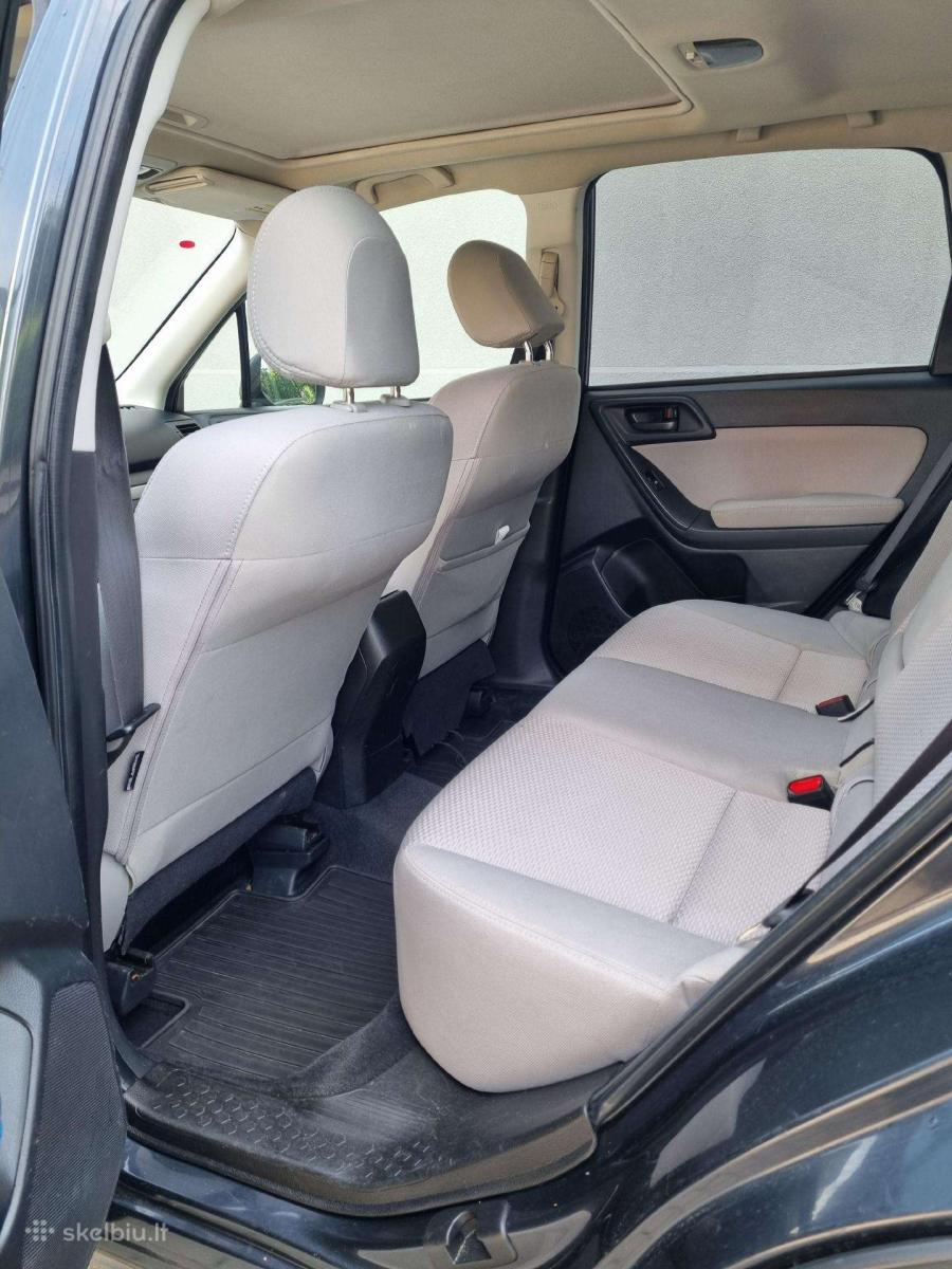 Melns Subaru Forester 2014 Kauņa, ar dzinēja tilpumu 2.50 L un nobraukumu 206 tūkst. km par 8700 €, foto 4 vietnē AUTOMOTO.COM.LV