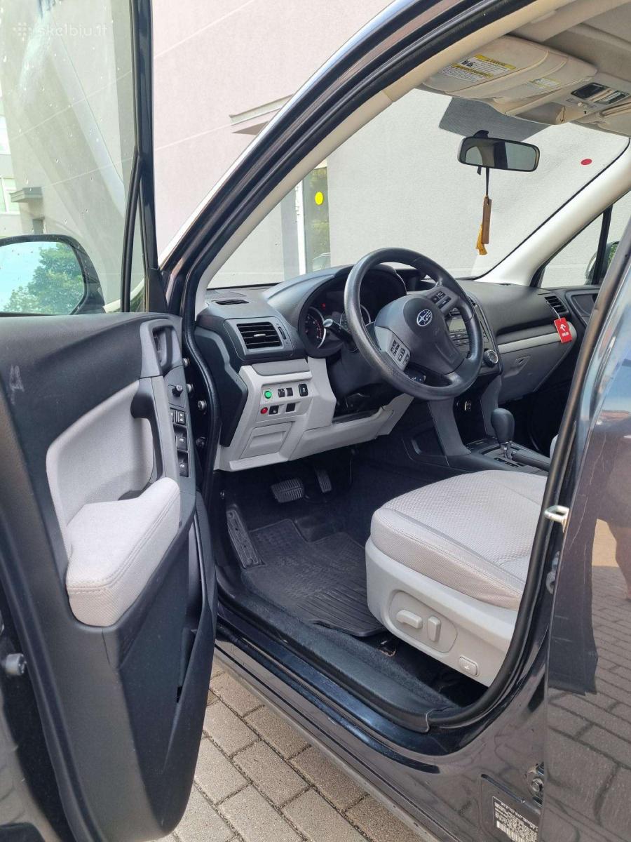 Melns Subaru Forester 2014 Kauņa, ar dzinēja tilpumu 2.50 L un nobraukumu 206 tūkst. km par 8700 €, foto 6 vietnē AUTOMOTO.COM.LV