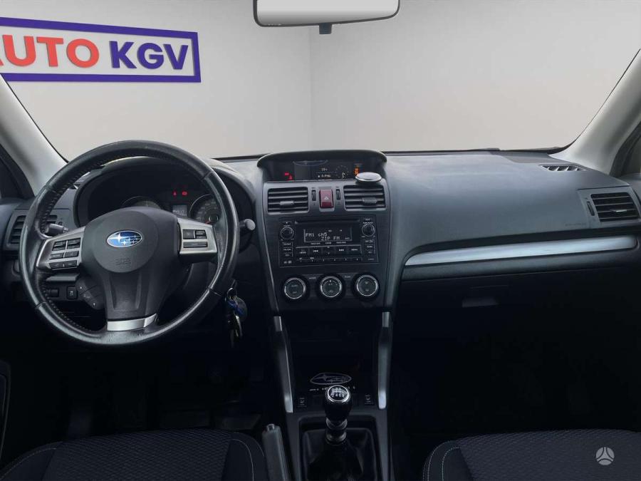 Black Subaru Forester 2014 in Vilnius, with an engine capacity of 2.00 L and mileage of 163 thousand km for 6399 €, photo 13 on AUTOMOTO.COM.LV