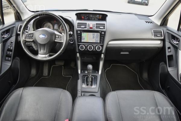 Black Subaru Forester 2015 in Riga, with an engine capacity of 2.00 L and mileage of 237 thousand km for 7700 €, photo 8 on AUTOMOTO.COM.LV