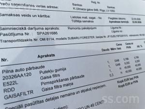Melns Subaru Forester 2015 Rīga, ar dzinēja tilpumu 2.00 L un nobraukumu 189 tūkst. km par 10000 €, foto 30 vietnē AUTOMOTO.COM.LV