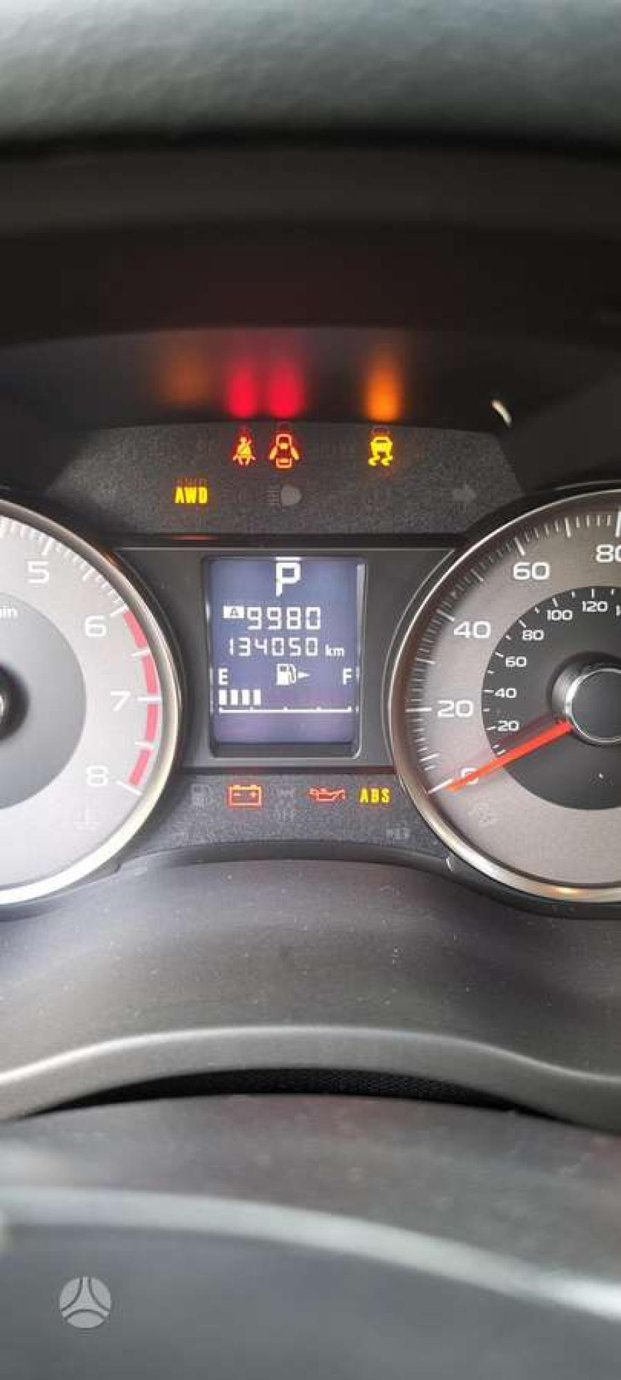 Black Subaru Forester 2016 in Kaunas, with an engine capacity of 2.50 L and mileage of 134 thousand km for 12800 €, photo 7 on AUTOMOTO.COM.LV