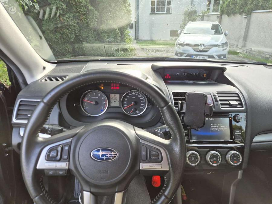 Black Subaru Forester 2016 in Vilnius, with an engine capacity of 2.00 L and mileage of 233 thousand km for 10500 €, photo 19 on AUTOMOTO.COM.LV
