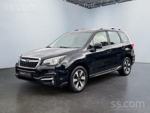 Black Subaru Forester 2017 in Riga, with an engine capacity of 2.00 L and mileage of 190 thousand km for 11740 €, photo  on AUTOMOTO.COM.LV