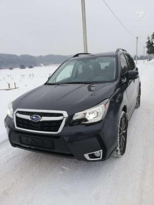 Black Subaru Forester 2018 in Kaunas, with an engine capacity of 2.00 L and mileage of 113 thousand km for 14999 €, photo  on AUTOMOTO.COM.LV