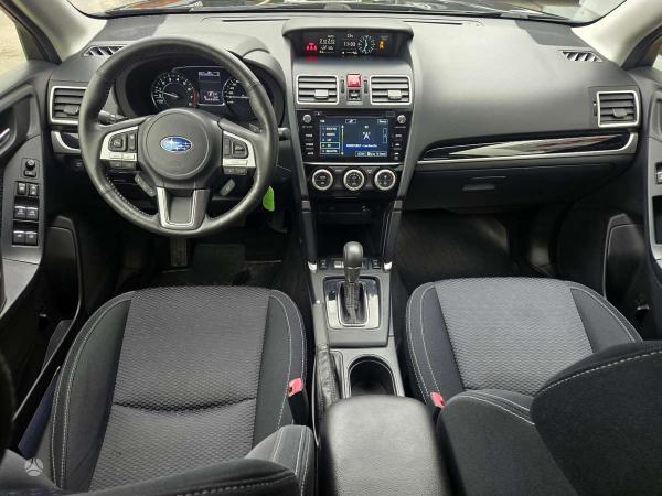 Black Subaru Forester 2018 in Vilnius, with an engine capacity of 2.00 L and mileage of 162 thousand km for 15690 €, photo 10 on AUTOMOTO.COM.LV