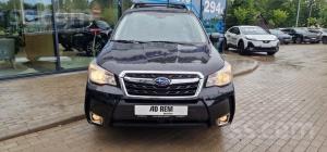 Black Subaru Forester 2019 in Riga, with an engine capacity of 2.00 L and mileage of 63 thousand km for 14100 €, photo 4 on AUTOMOTO.COM.LV