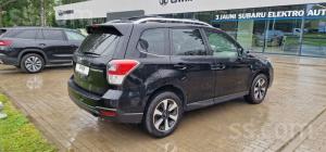 Black Subaru Forester 2019 in Riga, with an engine capacity of 2.00 L and mileage of 63 thousand km for 14100 €, photo 7 on AUTOMOTO.COM.LV