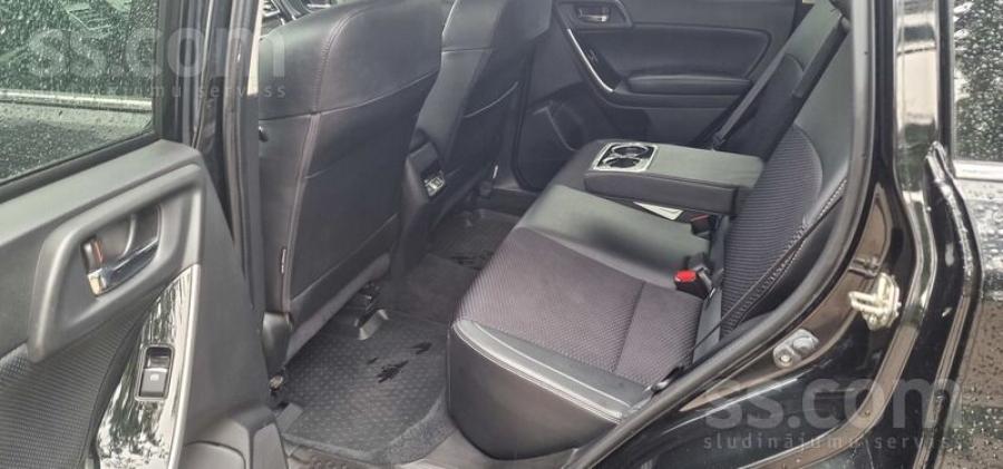 Black Subaru Forester 2019 in Riga, with an engine capacity of 2.00 L and mileage of 63 thousand km for 14100 €, photo 19 on AUTOMOTO.COM.LV