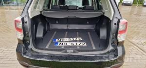 Black Subaru Forester 2019 in Riga, with an engine capacity of 2.00 L and mileage of 63 thousand km for 14100 €, photo 23 on AUTOMOTO.COM.LV