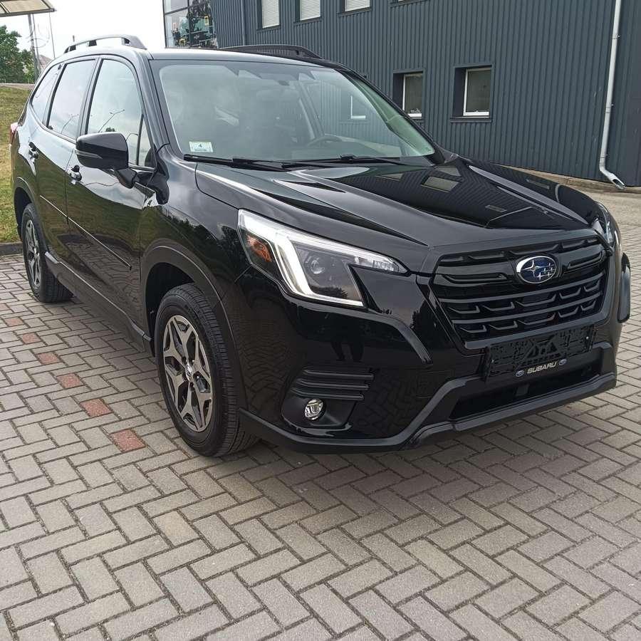 Black Subaru Forester 2024 in Radviliskis, with an engine capacity of 2.50 L and mileage of 21 thousand km for 19800 €, photo 3 on AUTOMOTO.COM.LV