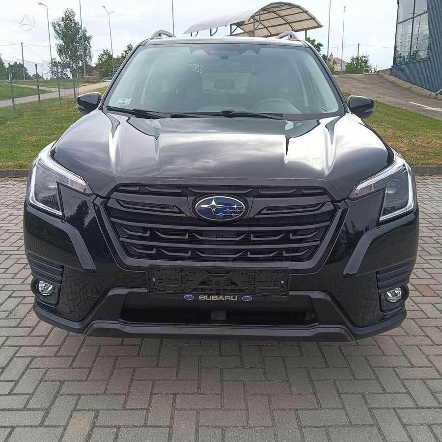 Black Subaru Forester 2024 in Radviliskis, with an engine capacity of 2.50 L and mileage of 21 thousand km for 19800 €, photo 4 on AUTOMOTO.COM.LV