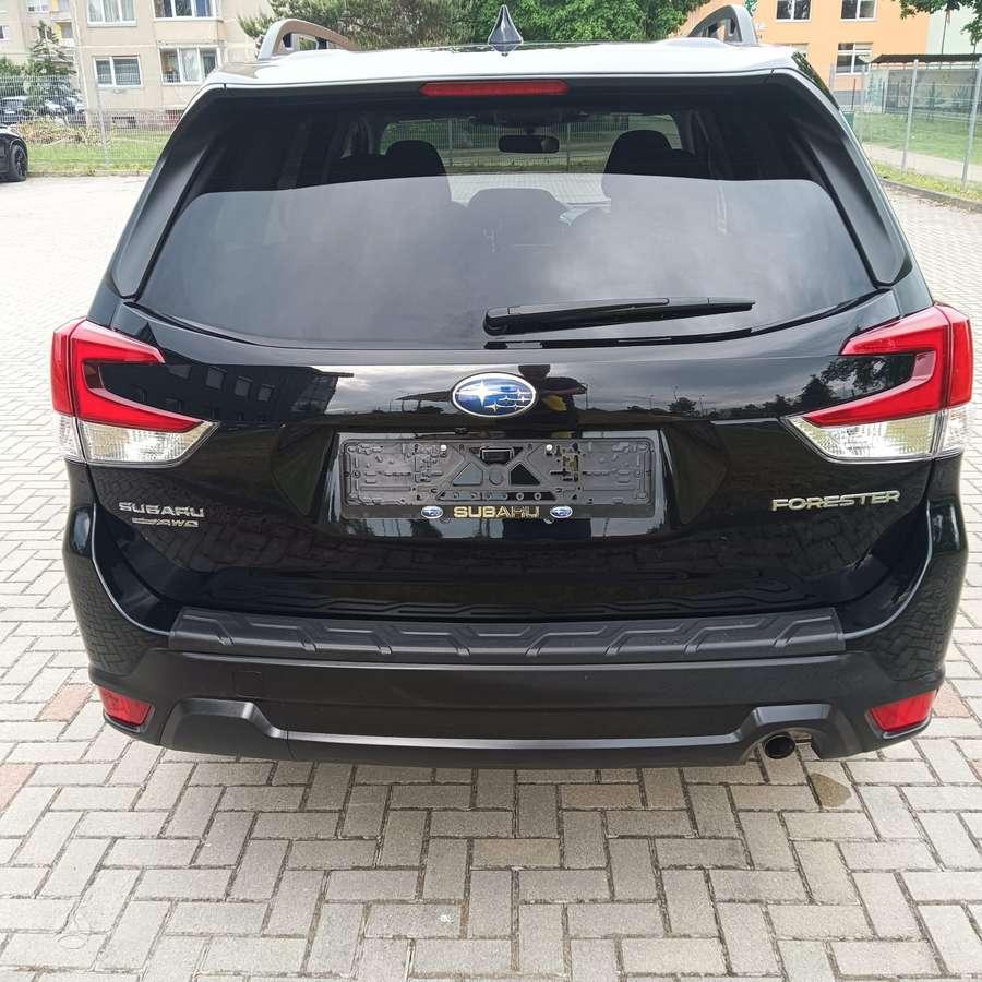 Black Subaru Forester 2024 in Radviliskis, with an engine capacity of 2.50 L and mileage of 21 thousand km for 19800 €, photo 8 on AUTOMOTO.COM.LV
