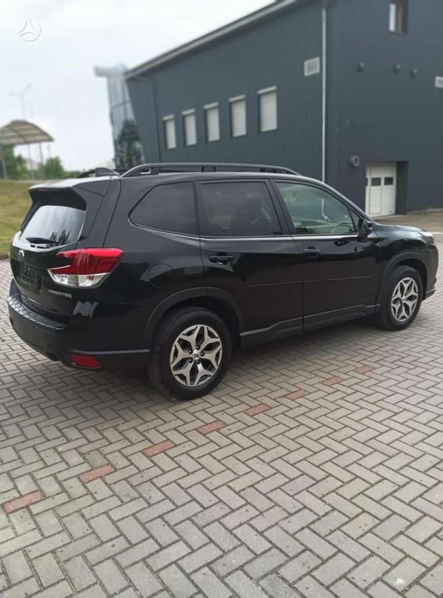 Black Subaru Forester 2024 in Radviliskis, with an engine capacity of 2.50 L and mileage of 21 thousand km for 19800 €, photo 10 on AUTOMOTO.COM.LV