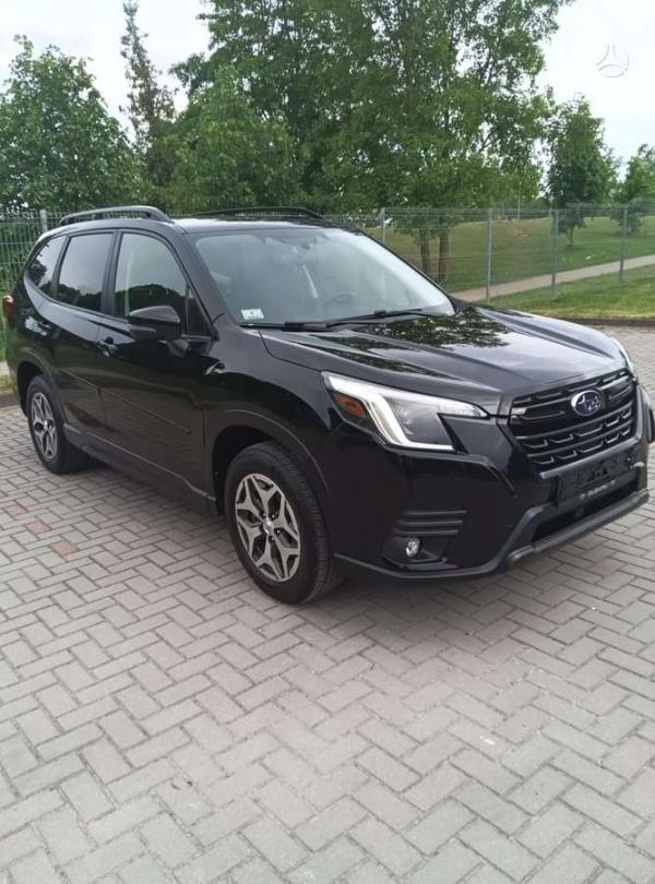Black Subaru Forester 2024 in Radviliskis, with an engine capacity of 2.50 L and mileage of 21 thousand km for 19800 €, photo 10 on AUTOMOTO.COM.LV