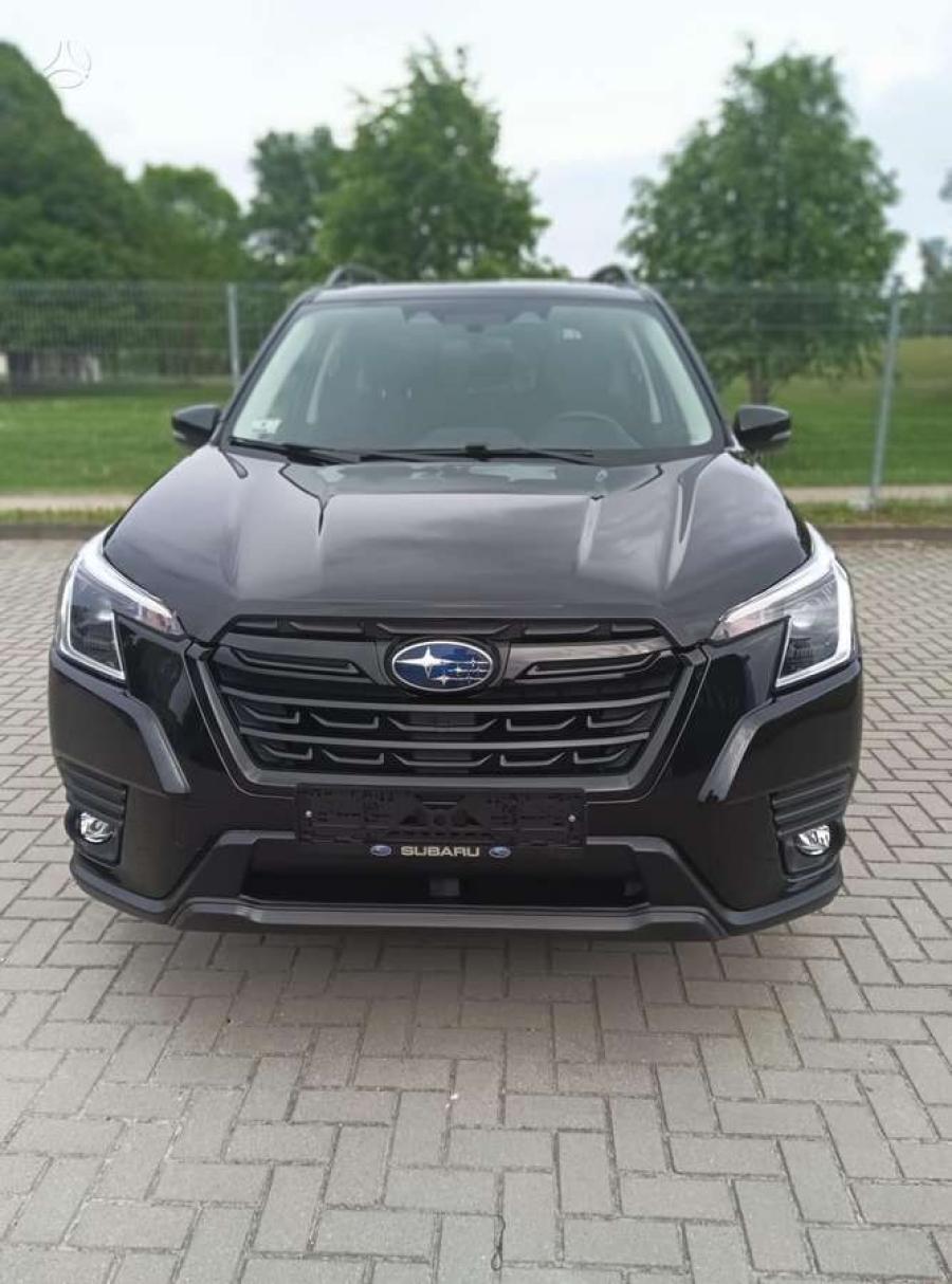 Black Subaru Forester 2024 in Radviliskis, with an engine capacity of 2.50 L and mileage of 21 thousand km for 19800 €, photo 13 on AUTOMOTO.COM.LV