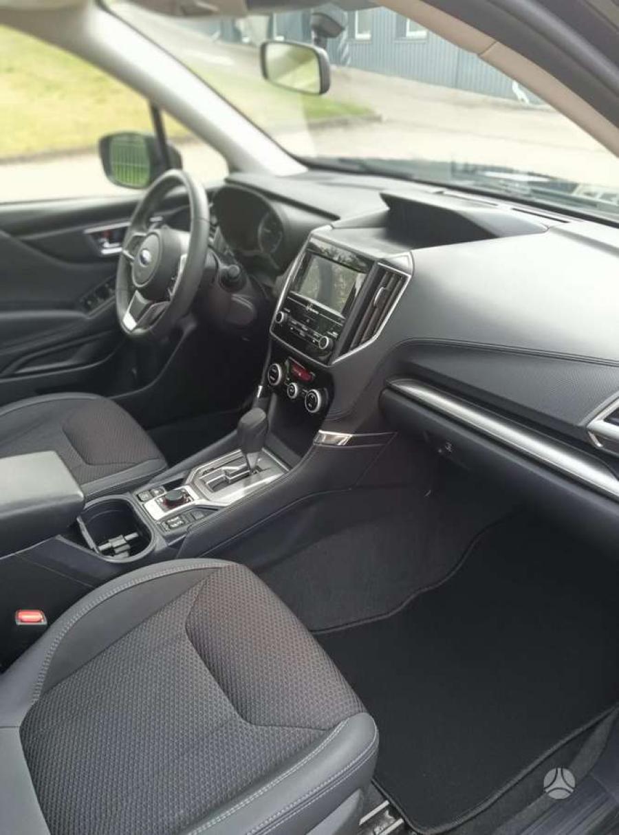 Black Subaru Forester 2024 in Radviliskis, with an engine capacity of 2.50 L and mileage of 21 thousand km for 19800 €, photo 16 on AUTOMOTO.COM.LV