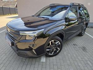 Melns Subaru Forester 2025 Utena, ar dzinēja tilpumu 2.00 L un nobraukumu 6 tūkst. km par 29000 €, foto  vietnē AUTOMOTO.COM.LV