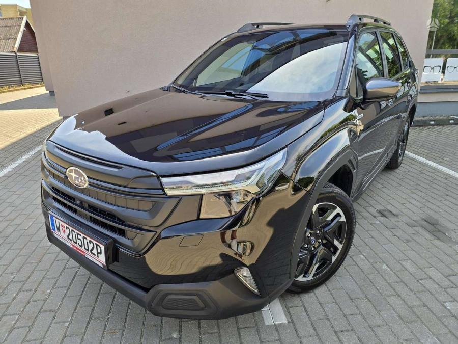 Melns Subaru Forester 2025 Utena, ar dzinēja tilpumu 2.00 L un nobraukumu 6 tūkst. km par 29000 €, foto 3 vietnē AUTOMOTO.COM.LV
