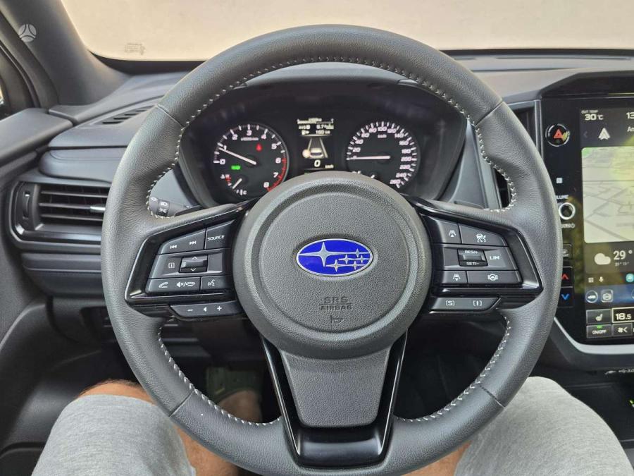 Black Subaru Forester 2025 in Utena, with an engine capacity of 2.00 L and mileage of 6 thousand km for 26500 €, photo 19 on AUTOMOTO.COM.LV
