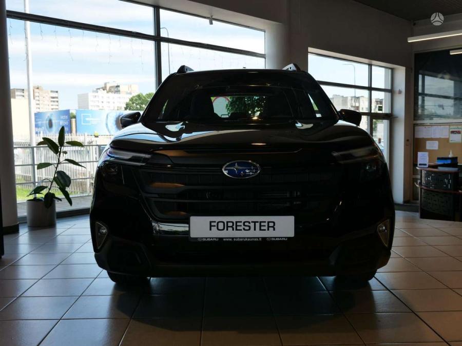 Black Subaru Forester 2026 in Kaunas, with an engine capacity of 2.00 L and mileage of 0 thousand km for 35900 €, photo 4 on AUTOMOTO.COM.LV