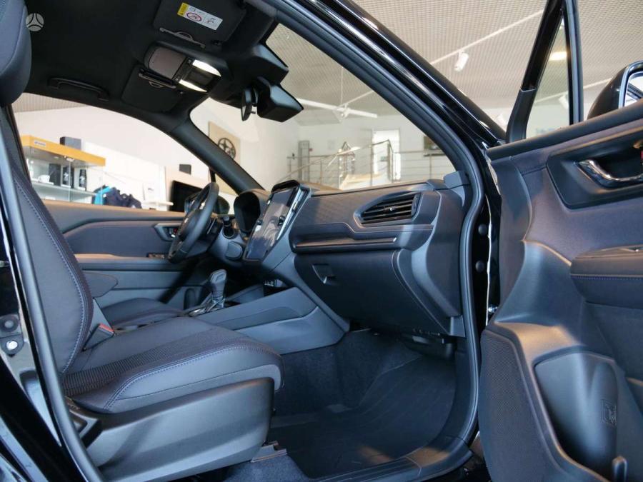 Black Subaru Forester 2026 in Kaunas, with an engine capacity of 2.00 L and mileage of 0 thousand km for 35900 €, photo 9 on AUTOMOTO.COM.LV