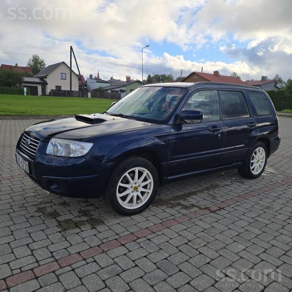 Melns Subaru Forester 2008 Cēsis, ar dzinēja tilpumu 2.00 L un nobraukumu 543 tūkst. km par 850 €, foto 1 vietnē AUTOMOTO.COM.LV